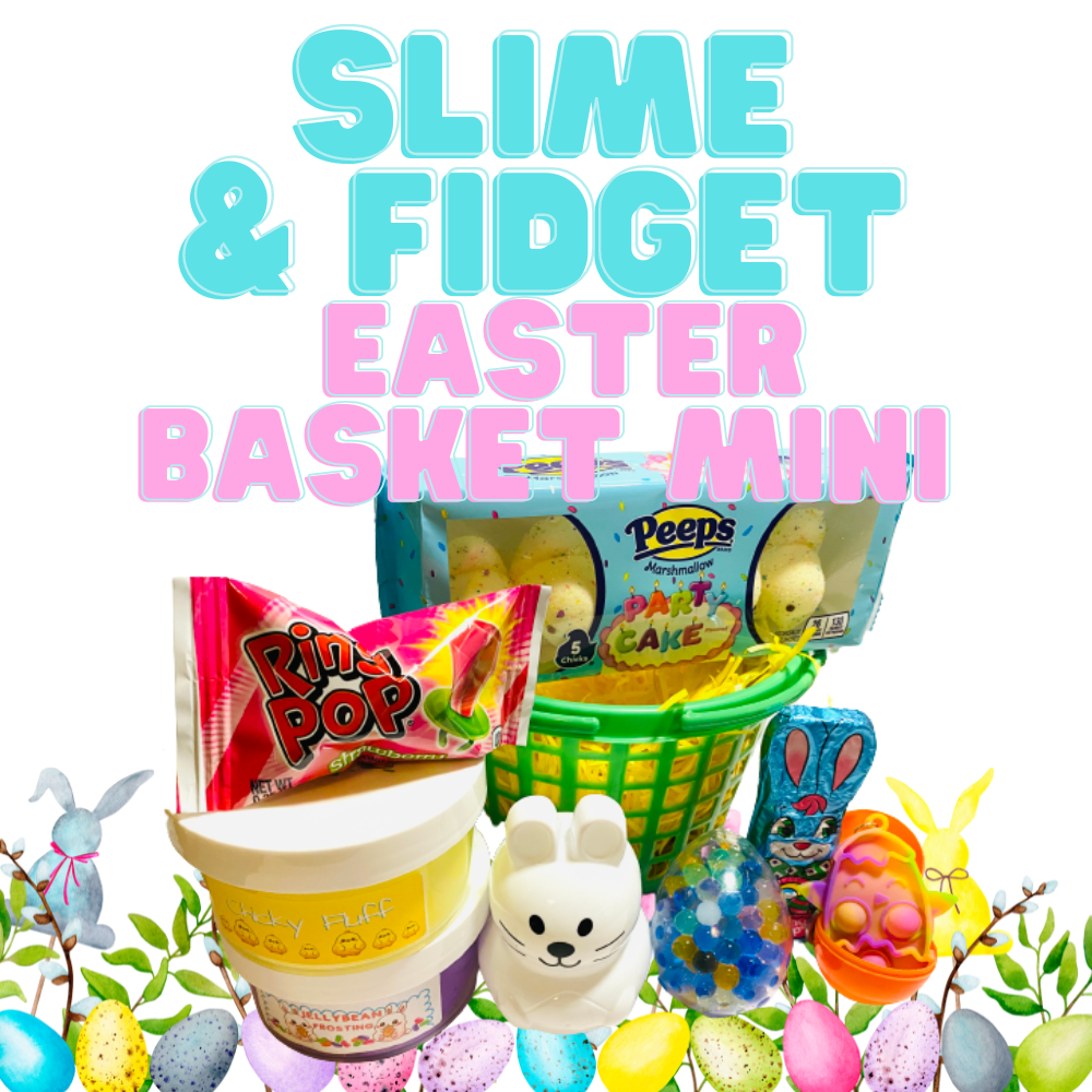 Slime & Fidget Easter Basket Mini | Lemons and Slimes