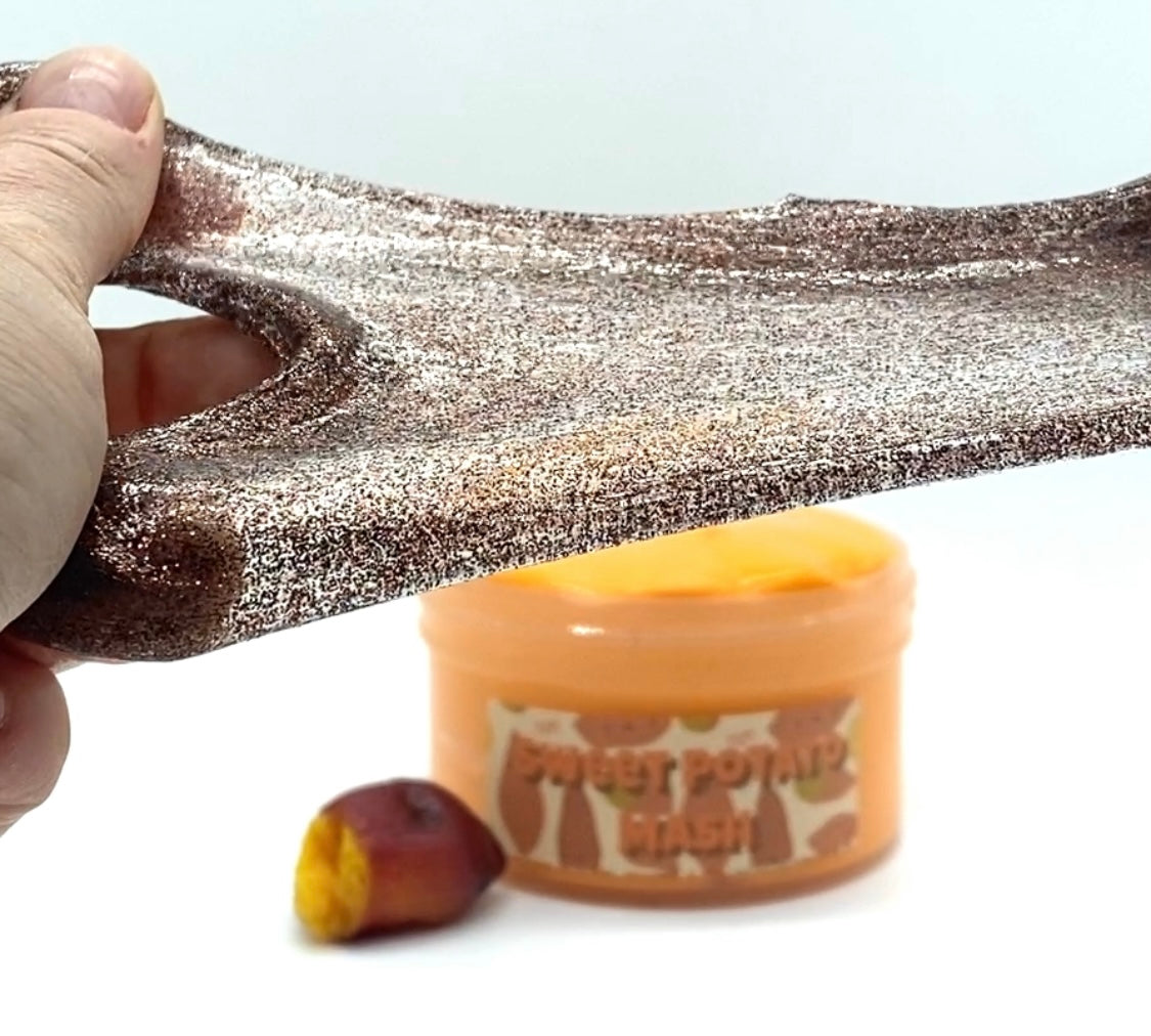 Butter Slime, Sweet Potato Mash | Lemons and Slimes