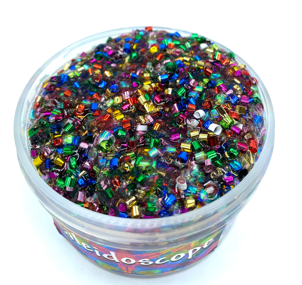 Crunchy Bingsu Slime, Kaleidoscope Slime | Lemons and Slimes