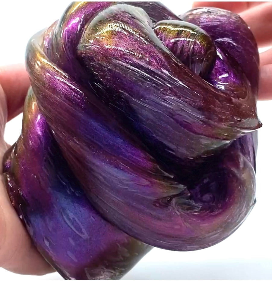 Cosmos, Clear, Color Shifting Slime | Lemons and Slimes