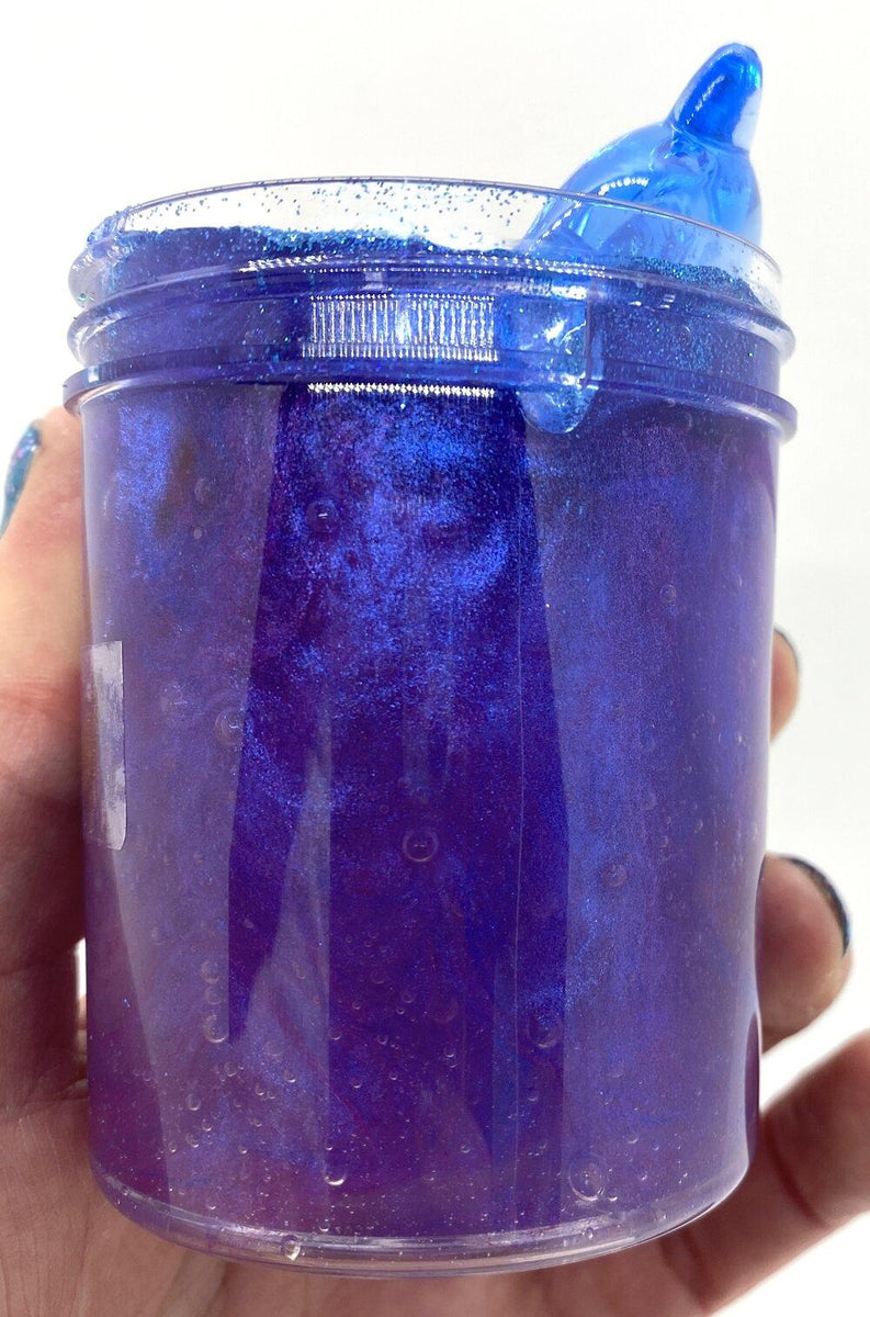 Metallic Clear Slime, Mystic Sea -Discounted | Lemons and Slimes