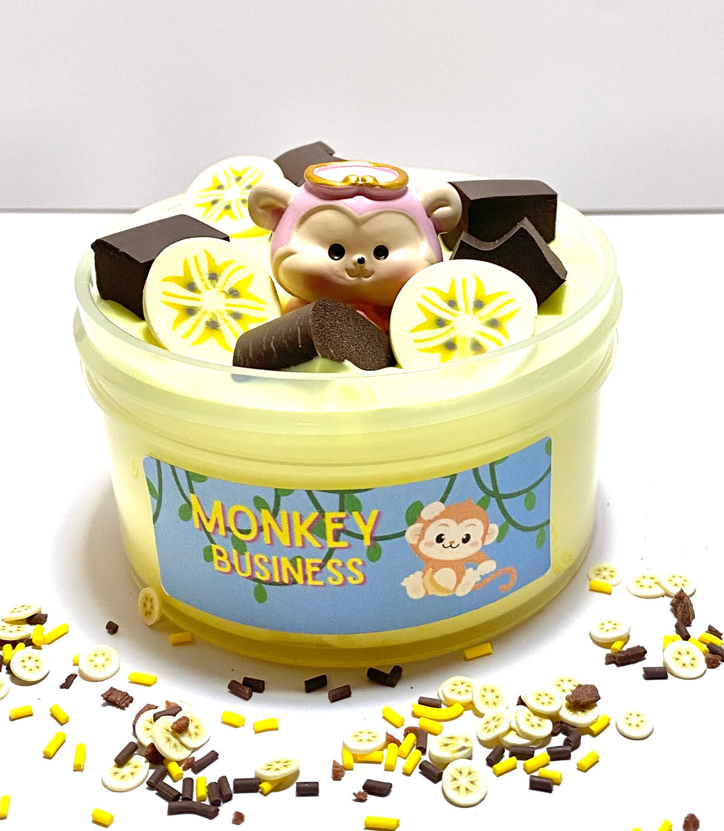 Thick and Glossy Slime, Monkey Business | Lemons and Slimes