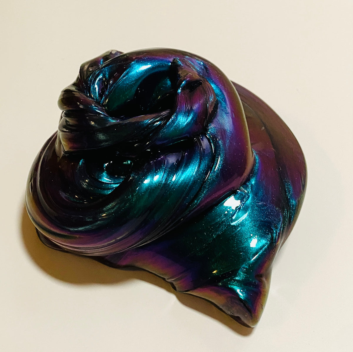 Chameleon, Clear, Color Shifting Slime | Lemons and Slimes