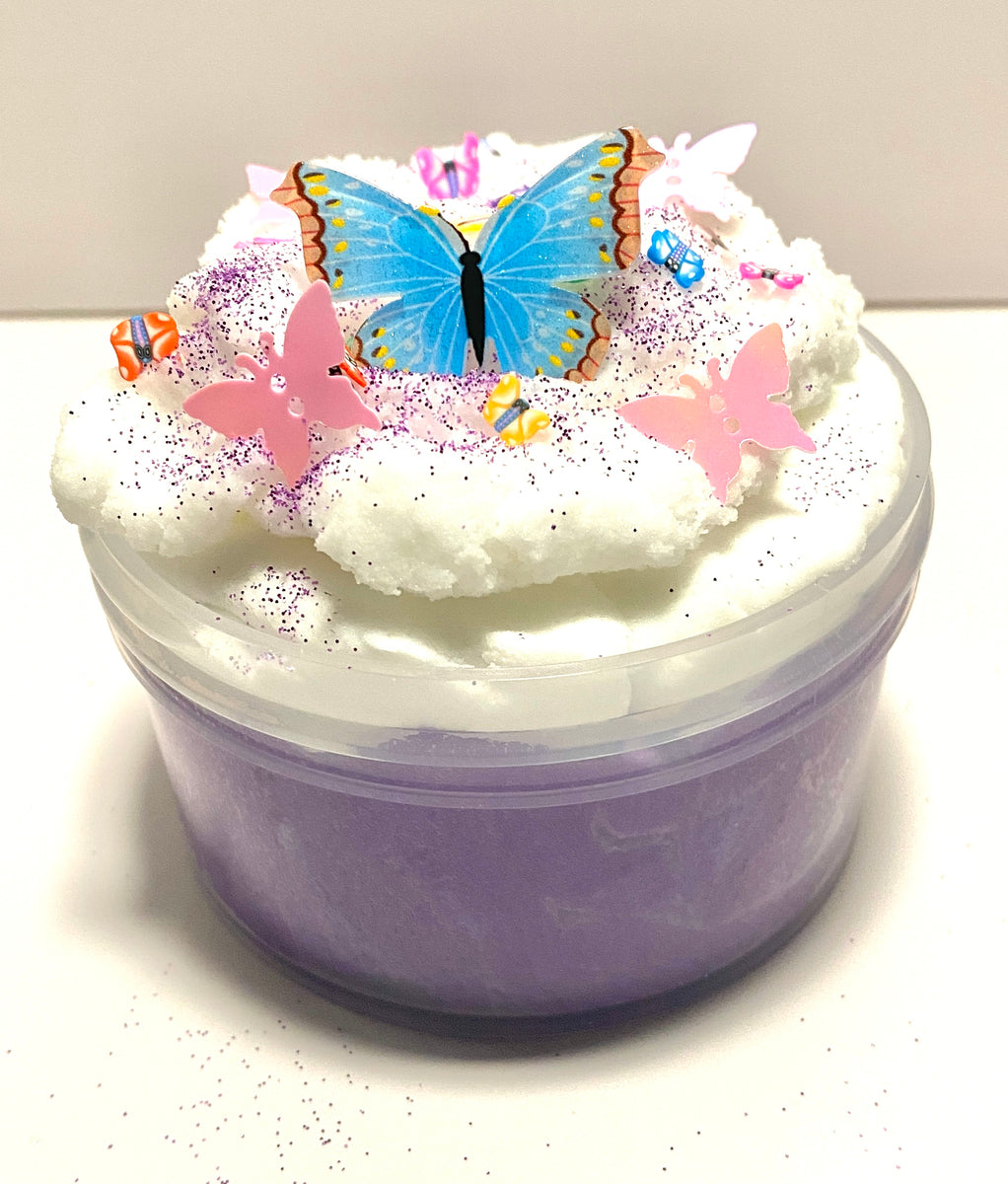 Fluffy Cloud Slime, Flutter By Butterfly | Lemons and Slimes