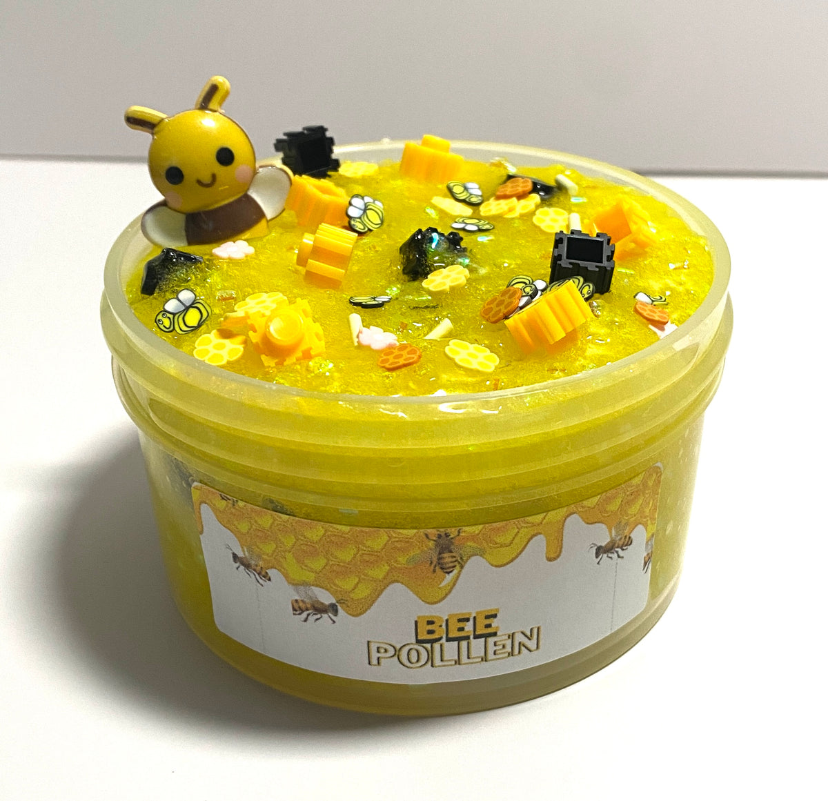 Bingsu Bead Crunchy Slime, Bee Pollen | Lemons and Slimes