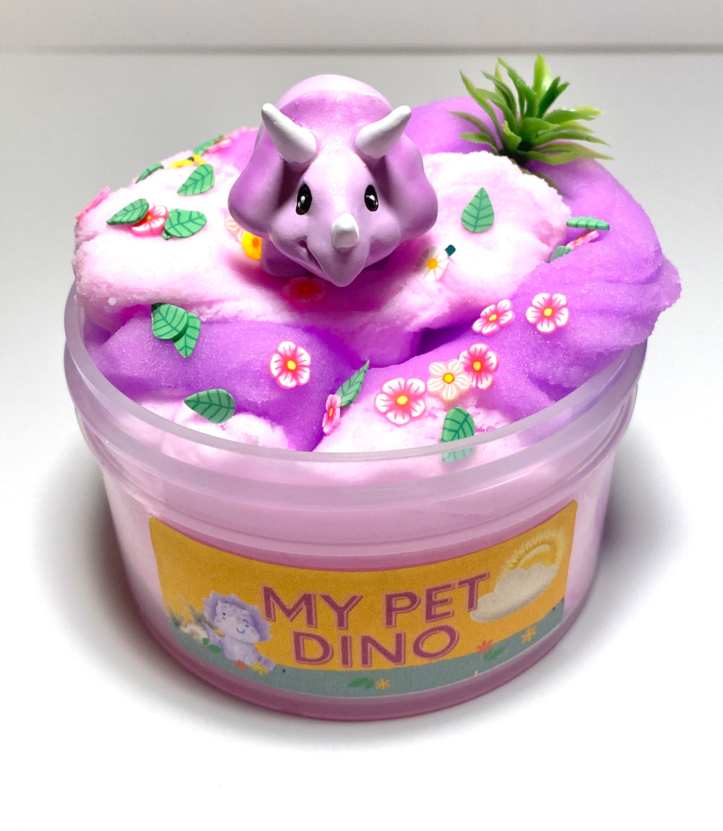 Cloud Slime, My Pet Dino | Lemons and Slimes