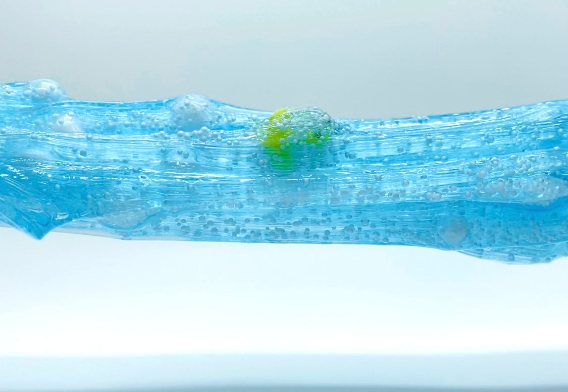 Thick and Clear Floam Slime, Rub A Dub | Lemons and Slimes